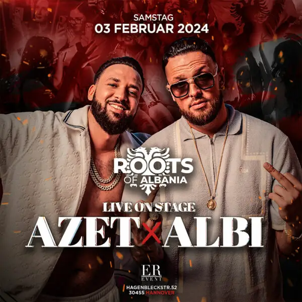 AZET & ALBI Live - Early Bird - Roots of Albania